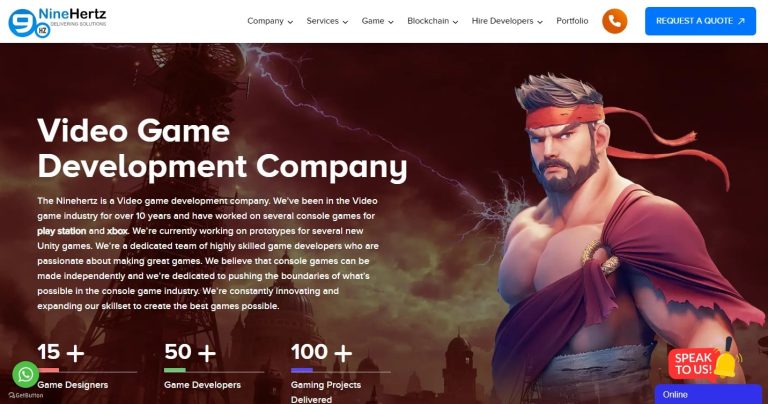 10 Top Game Development Companies (2025)